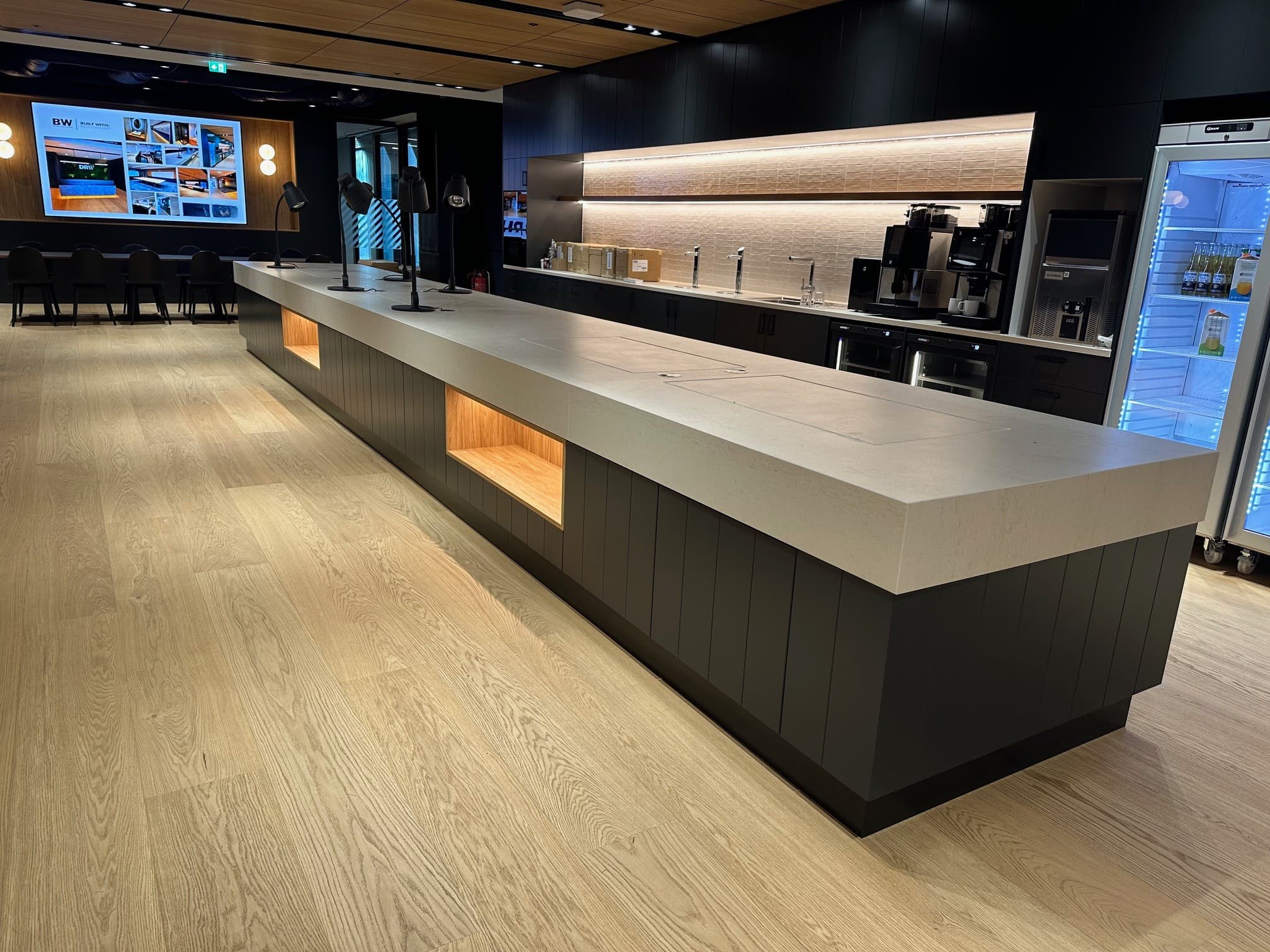 Financial Firm new kitchen and servery - C&C Catering Equipment